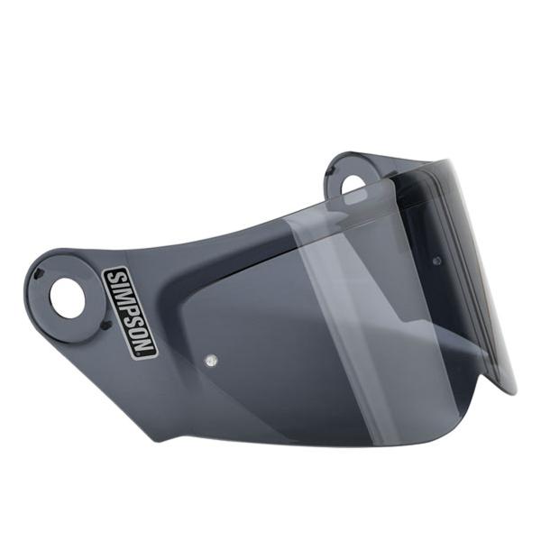 SIMPSON Darksome（ダークサム）システムヘルメット用交換シールドです。＜特長＞●ダークスモーク。陽射しの強い場所でのライディング時に眩しさを抑えてくれます●SIMPSON Darksome（ダークサム）システムヘルメット用【カ...