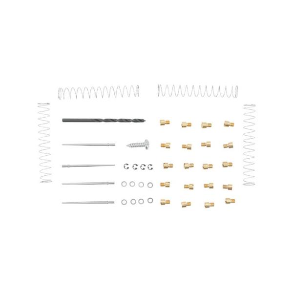 【商品説明】社外マフラーに交換した車両に合わせたジェットがセットになったジェットキットです。Stage1ストック状態のエンジン、エアクリーナー、ストック及び社外マフラー装着車に対応し、おおよそ5％の出力向上が見込めます。【適合車種】ZR75...