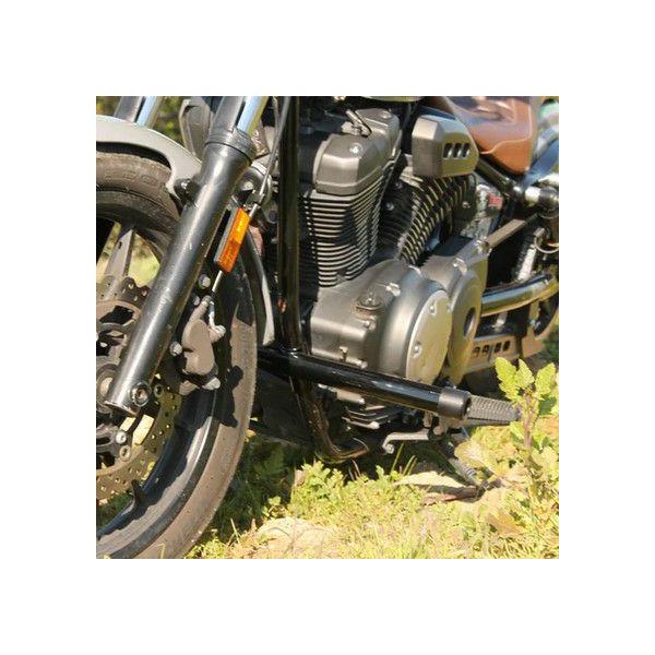 【商品説明】ヤマハ ボルト用のクラッシュバー ハイウェイバー。クラブスタイルのミニマリスト。交換可能なデルリン製スライダーエンドで、バイクをスライドさせることで、車体へのダメージを軽減します。ハイウェイペグとしても使用できます。6インチまで...