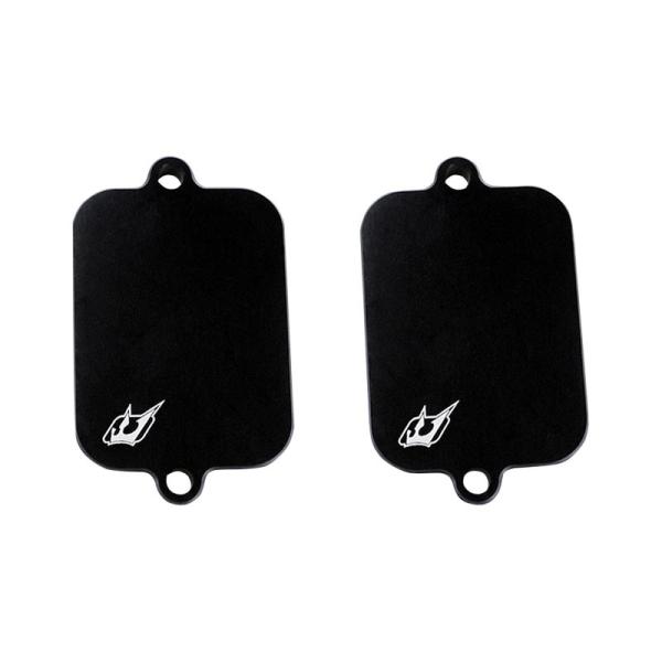 【商品説明】AIシステム(2次エアシステム)のキャンセルをする際に使用する、ブロックオフプレートです。マフラー交換によるアフターファイアの抑制や、燃調を取る際のA/F値を正確に取る為、撤去した後の穴を埋めるパーツです。【適合車種】Ninja...