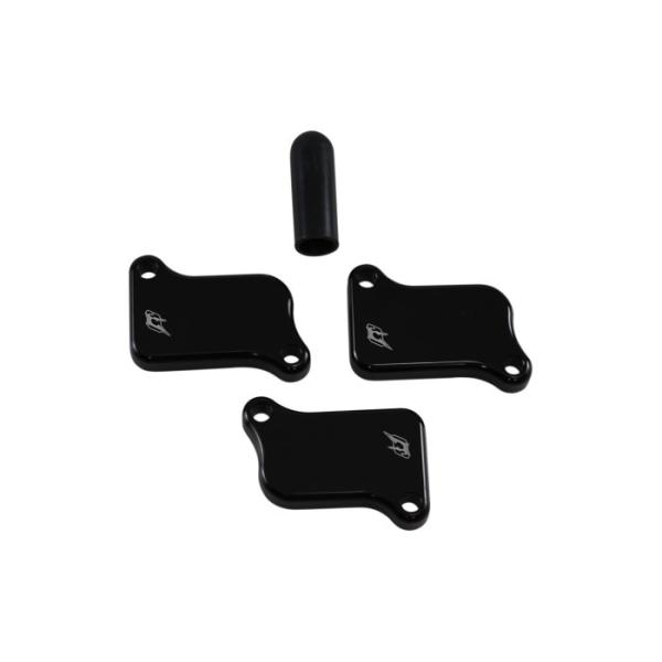 【商品説明】AIシステム(2次エアシステム)のキャンセルをする際に使用する、ブロックオフプレートです。マフラー交換によるアフターファイアの抑制や、燃調を取る際のA/F値を正確に取る為、撤去した後の穴を埋めるパーツです。【適合車種】Speed...