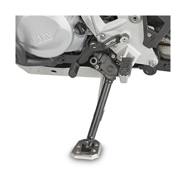 【説明】デザイン、機能、耐久性から高い支持を得ているイタリアンメーカーGIVI(ジビ)の、BMW F750GS/F800GS/F850GS専用 サイドスタンドエクステンションです。サイドスタンドの接地面を増やし、重量のあるバイクを不安定な路...