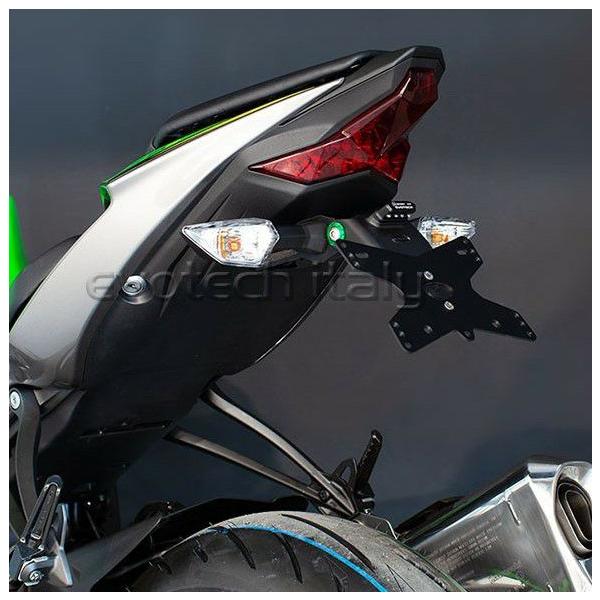 【商品説明】カワサキ Z125/ニンジャ125用、EVOTECHのフェンダーレスキット。フェンダーレスにすることで、リア周りがスッキリし、スポーティーな印象に。Evotechのナンバープレート ホルダーは、非常に軽量で、レーザーカット アル...