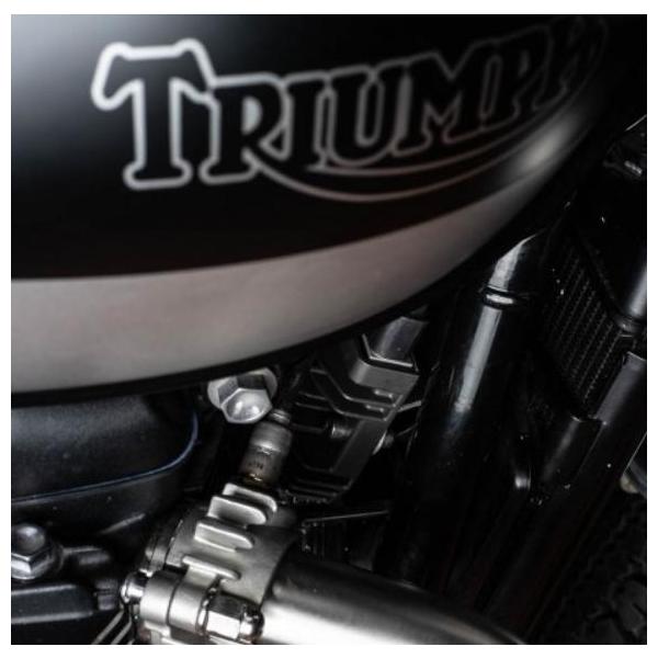 【商品説明】レギュレータを目立たない位置に移動してフロント周りをすっきりさせますブラケットと取付備品付き【適合】トライアンフ 水冷ツイン ボンネビル/ストリートツイン等 2016-【メーカー】FCR original (FCRオリジナル)