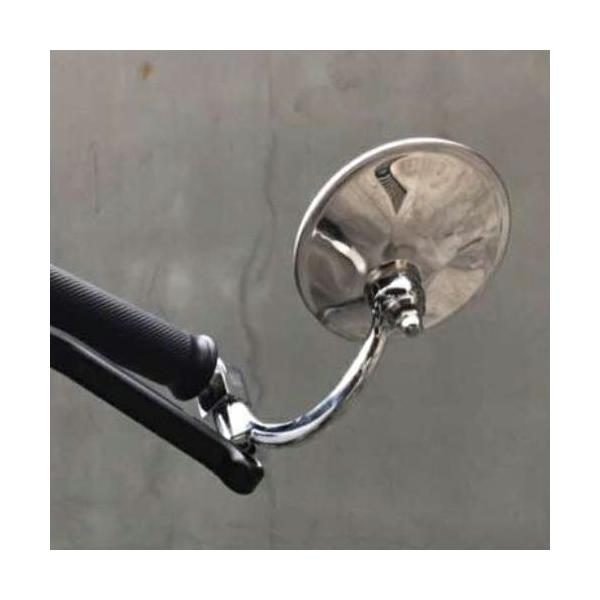 【商品説明】ロイヤルエンフィールド コンチネンタルGT650、インターセプター650用 バーエンドミラーセットです。レトロテイストのラウンドミラー。カフェレーサーカスタムに最適です。左右セット【適合】2019〜 コンチネンタルGT650、イ...