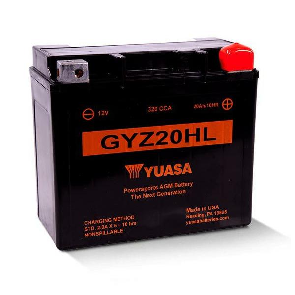 【商品説明】ハーレーなどで以前から純正採用されていたAGMバッテリー。信頼性が高く、電流容量も増え、補給の必要がありません（充電は必要です）。密閉構造で、充放電の特性は通常のバッテリーと同じです。液体を使用せず希硫酸を染み込ませたグラスマッ...