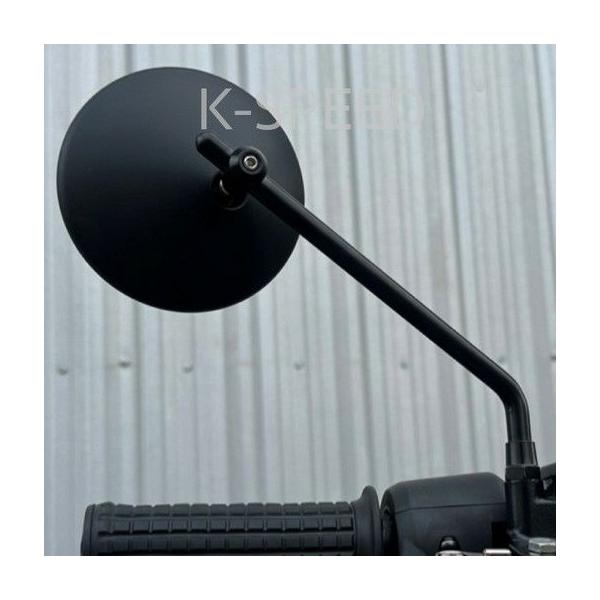 【商品説明】モンキー125用のミラー（左右セット）ブラックのミラーにすることでクールな印象を与えます。【カラー】ブラック【適合】ホンダモンキー1252018〜【メーカー】K-SPEED（Kスピード）