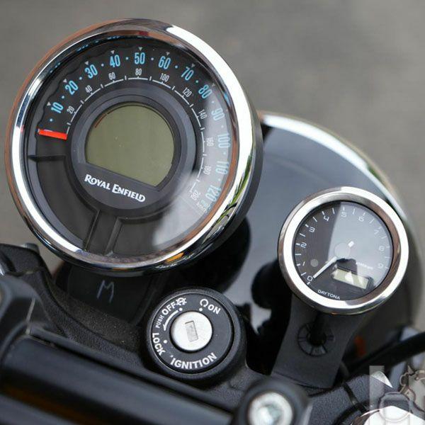 【商品説明】英国のメーカーヒッチコックスモーターサイクルロイヤルエンフィールド メテオ350/ハンター350用タコメーターキットメーターリングはポリッシュデイトナ製タコメーターを使用し、ブラケット及びハーネスは英国製専用設計   プラグ＆プ...
