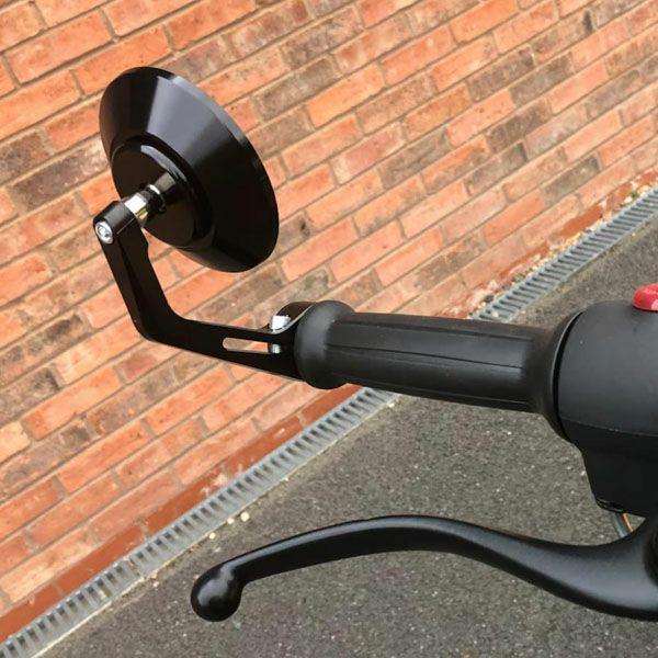 【商品説明】英国のメーカーヒッチコックスモーターサイクルロイヤルエンフィールド メテオ350/ハンター350/クラシック350/ブリット350/スーパーメテオ650/ショットガン650用バーエンドミラー 丸形 ブラック  高品質で堅牢なデザ...