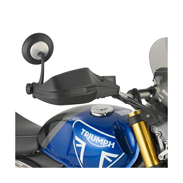 【説明】GIVI(ジビ)のトライアンフ スピード400用 ハンドガードです。様々な天候からライダーの手元をカバーしてくれます。取り付けも簡単なのでカスタム初心者にも人気の商品です。・テクノポリマー製・左右ペア【適合】トライアンフスピード40...