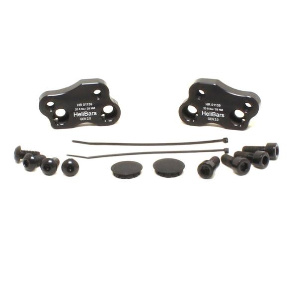 【商品説明】ハンドルバーの取り付け位置をライダー側に近づけるリロケーションアダプターです。ハンドル位置を手前に持ってくる事で、より上体をリラックスした位置でキープする事が出来、長時間の運転の疲労を軽減します。配線等は標準長のままで対応します...