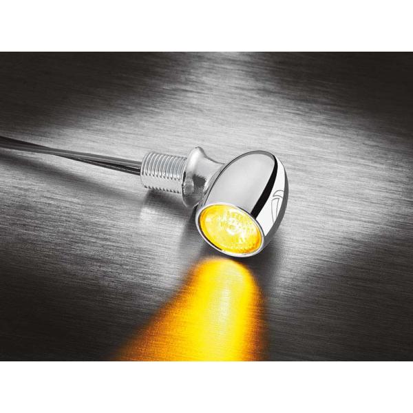 【商品説明】未発光の状態では一見どこにあるのか判らない様な世界最小のLEDウィンカーです。非常に明るいLEDを使用し、親指のツメ程の大きさからは考えられない程の明るさで遠くからの視認性も備えています。Kellermannは クラシックとハイ...