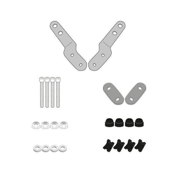 【説明】デザイン、機能、耐久性から高い支持を得ているイタリアンメーカーGIVI(ジビ)の、BMW R1250RT専用 スポットライト フィッティングキットです。TN5135エンジンガードに、BMWメーカーオプションのフォグランプを取り付ける...