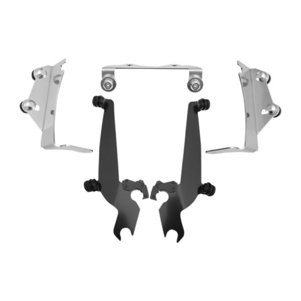 【商品説明】工具不要で簡単に取り外しの出来るノーツールトリガーロックマウントキットです。同社のスポーツシールドシリーズ[EL PASO,SPEED DEMON,POP TOP,ALLEY CAT,BIG SHOT]のウインドシールドを取り付...