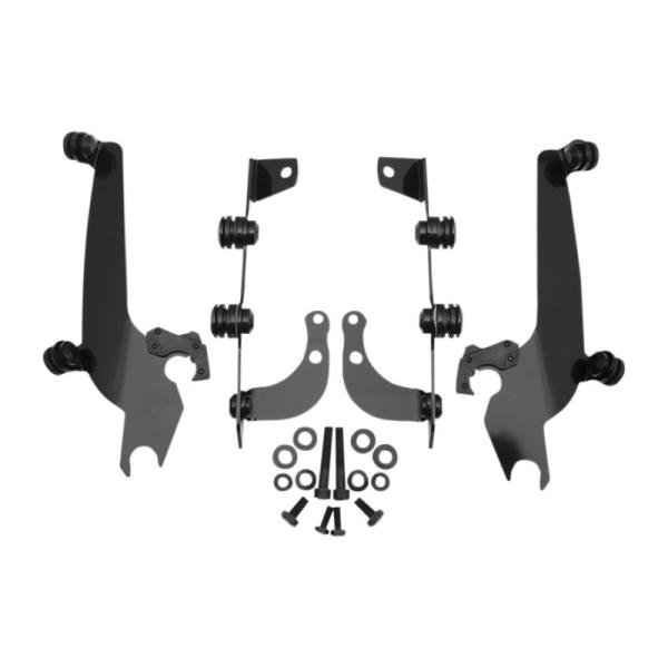 【商品説明】工具不要で簡単に取り外しの出来るノーツールトリガーロックマウントキットです。同社のスポーツシールドシリーズ[EL PASO,SPEED DEMON,POP TOP,ALLEY CAT,BIG SHOT]のウインドシールドを取り付...