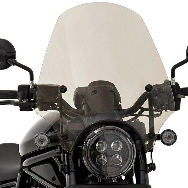 【商品説明】アメリカのスクリーンメーカー、メンフィスシェードのレブル1100/CL500/250用のエルパソスポーツウインドシールド 19インチ  ソーラー（ライトスモーク）カラー スクリーンカラーはソーラー（ライトスモーク）、ブラックスモ...