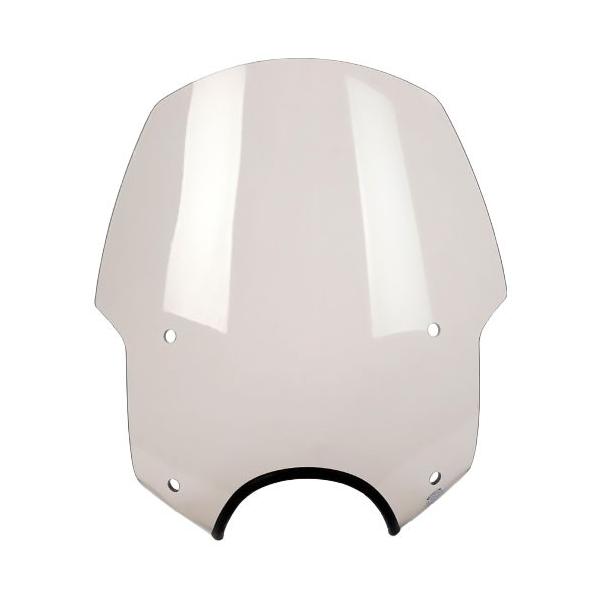 【商品説明】Hell Cat ウィンドシールドのスタイルをベースにした形状のLucite(アクリル)製ウィンドシールドです。各車種に合わせた専用のマウントキットを使用して、車体に取り付ける事が出来ます。直径7"(178mm)以下のヘッドライ...