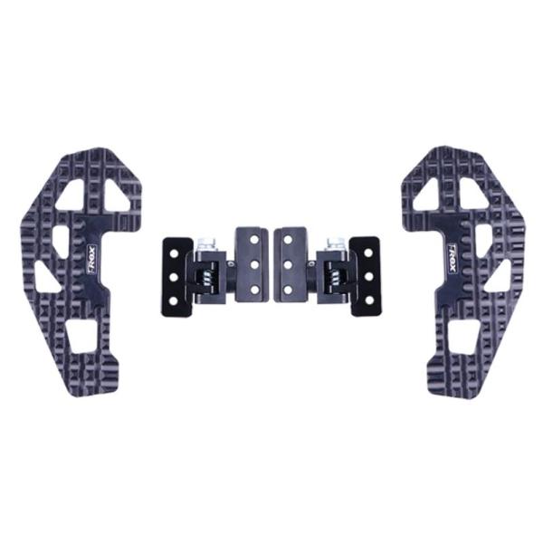 【商品説明】レブル1100用に設計されたフロアボードセット。  同社のシーソーペダル、フットペグエクステンダー(N26-21FPE)と併用出来ます。ブラケットは3段階調整で、標準ポジション、ライズ（標準から22.2mm上方/12..7mm後...