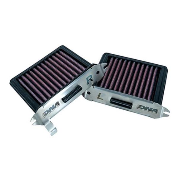 【商品説明】純正交換タイプのDNA製ハイフロー・エアフィルター。    DNA&amp;#174;の先進的なFCd（Full Contour design）を採用したフィルター2枚のセットです。    DNAフィルターには、特製のステンレス...
