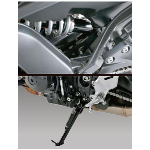【商品説明】ヤマハMT-09、XSR900用のローダウンリンクとショートサイドスタンドのセットです。ヤマハらしい軽快なハンドリングと、実用域で扱いやすいパワフルなトリプルエンジンで、ツーリングもスポーツ走行もオールマイティに楽しめるMT-0...