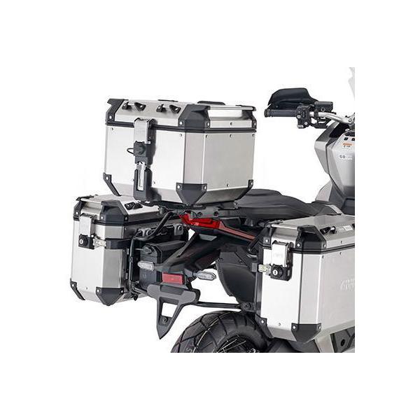 【商品説明】デザイン、機能、耐久性から高い支持を得ているイタリアンメーカーGIVI(ジビ)の、ホンダ X-ADV専用 MONOKEY CAM-SIDE サイドケースホルダーです。直径18mmのスチール管を使用したパニアケースマウント。MON...