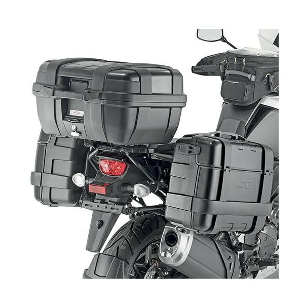 【説明】デザイン、機能、耐久性から高い支持を得ているイタリアンメーカーGIVI(ジビ)の、スズキ Vストローム1050/XT/SE/DE専用 MONOKEY サイドケースホルダーです。直径18mmスチールチューブを使用したパニアケースマウン...