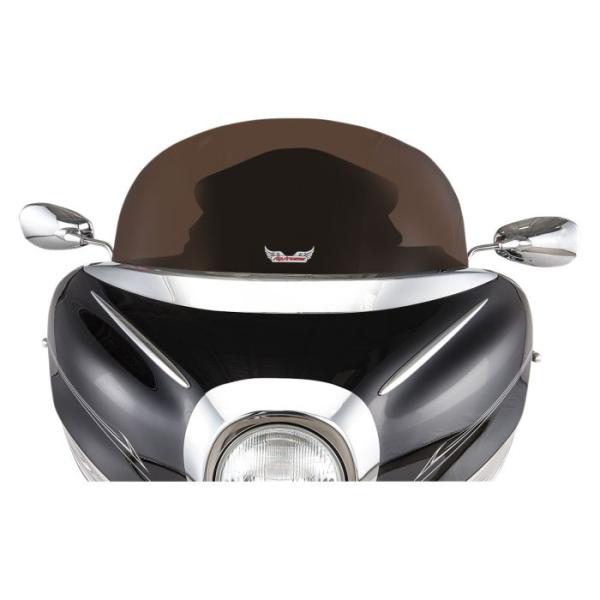 【商品説明】40年の歴史を持つ米Slipstreamer製のウィンドシールドです透明度の高いアクリル製【カラー】ダークスモーク【サイズ】高さ：10"(254mm)【適合車種】XVZ1300 Royal Star Venture　2000〜2...