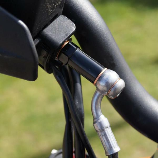 【商品説明】ドイツのメーカーVOIGT MOTO TECHNIK汎用油圧ブレーキ/クラッチライン3cm延長アダプターM10x1,0 &amp; M10x1,25必要なサイズを選択ください。CNCフライス加工、アルマイト処理【カラー】ブラック...