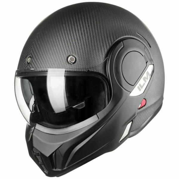 【商品説明】アメリカのヘルメットメーカー ILM カーボンファイバー製 B707シリーズのシステムヘルメット。●ABSと高密度EPSで形成されたDOT基準準拠の高品質ヘルメット。●チンガードは180度フリップアップ可能。●チンストラップはク...