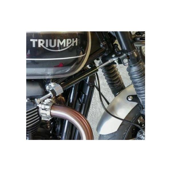 【商品説明】イギリスのメーカー、TEC（テック）のステアリングダンパーキットです。高速やワインディングロードでハンドルがよく振れてしまう場合に効果のあるダンパーです。より良くコントロール出来るように球状の関節のマルチポジション油圧ステアリン...