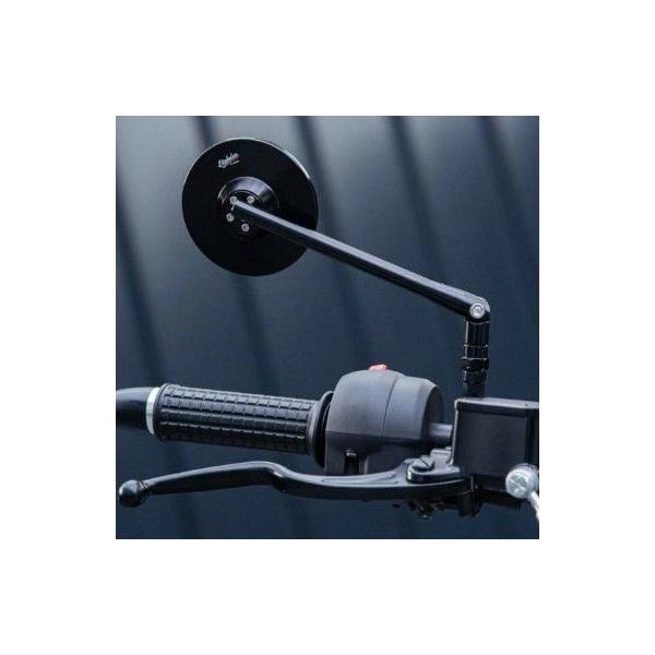 【商品説明】トライアンフ スクランブラー400X/スピード400用のミラー。（左右セット）角度調整に加えて、高さ調整が可能。ボディーはアルミ製ラテン語「Diabolus（ディアボロス）」＝「悪魔」を意味するロゴ入り【カラー】ブラック【適合】...