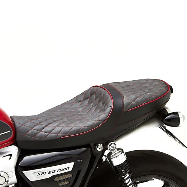 【商品説明】クリーンな見た目に人間工学に基づいた快適性を加えたスポーツツーリングシートです。車体に沿う厚さを抑えた形状をベースに、座面を広く取る事で疲労を軽減します。内部の独自の丈夫なスポンジ層Comfort Cellは、形状を維持しつつ、...