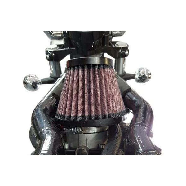 【説明】TRASKの車種専用パワーフィルターです。6層のコットンガーゼとエポキシコーティングされたメッシュで、パワーフローエアクリーナーは洗っても洗っても最適な結果を出してくれます。純正よりエアフローが増加することで、約8馬力の向上が得られ...
