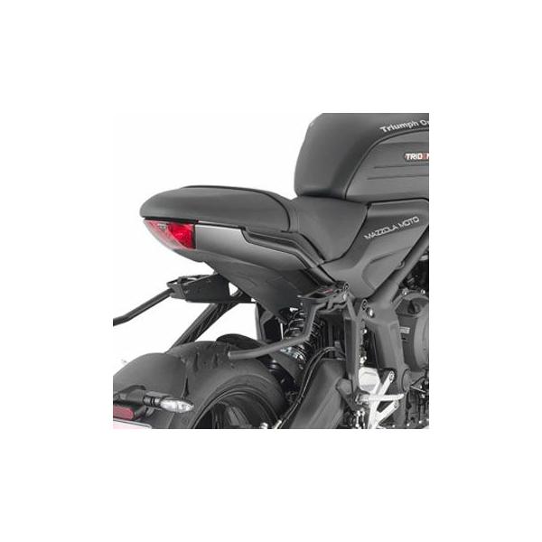 【説明】GIVI(ジビ)のトライアンフ トライデント660専用 REMOVE-X サイドバッグサポートです。各種ソフトバッグ用のサイドマウント。REMOVE-Xのサポートは、ソフトバッグを使用しないときは簡単に車両から取り外しておくことがで...