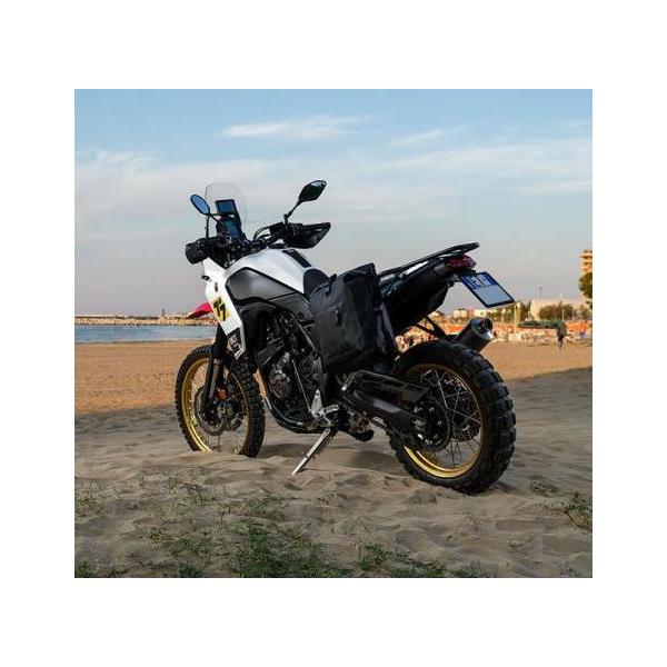 【説明】ユニットガレージのパニアケース40L/34Lと サイドバッグサポートのセットです。テネレ700シリーズにアトラスアルミケースUG002、U003を取り付けるためのステンレス製フレーム左右一式です。アルミ製パニアケースは 47L + ...