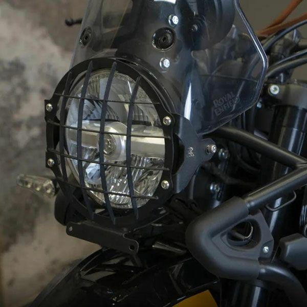 【商品説明】ロイヤルエンフィールド ヒマラヤ 21用ヘッドライトガード タイプ 1 ブラック羽石等からヘッドライトを守りますステンレススチール製取付簡単取付に必要な備品は含まれています【適合車種】Royal Enfield（ロイヤルエンフィ...