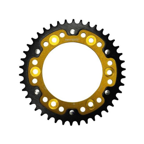 ●メーカー名：スーパースプロックス / Supersprox●商品名：リアスプロケット STEALTH（ステルス） 301-42T（ゴールド）メーカー品番：RST-301：42-GLDJANコード：8592165018058CRF250LC...