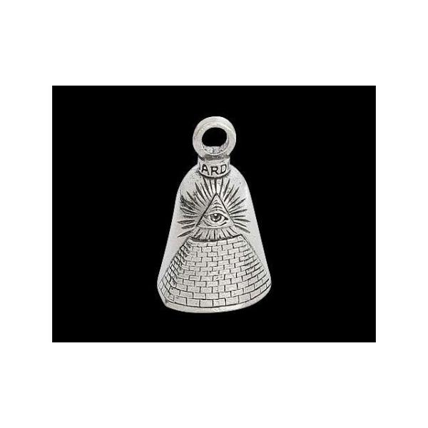 ●メーカー名：ガーディアンベル / Guardian Bell●商品名：Eye of Providenceメーカー品番：・026428クローム合金ベル本体 縦：約40mm 直径：約25mmベル本体×1個 ポーチ×1個『バイカーベル』とも呼ば...