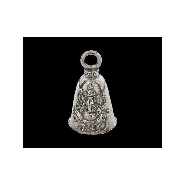 ●メーカー名：ガーディアンベル / Guardian Bell●商品名：Ganesh Bellメーカー品番：・026435クローム合金ベル本体 縦：約40mm 直径：約25mmベル本体×1個 ポーチ×1個『バイカーベル』とも呼ばれ、アメリカ...