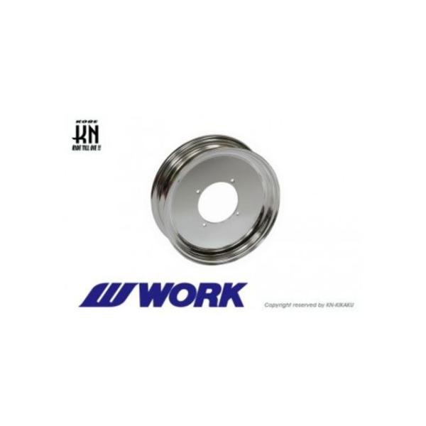 ●メーカー名：KN企画 / kn926(ケイエヌキカク)●商品名：WORK Gee9s コラボレーションホイール【バフアルマイト】12inch/3.5J【タイプLS】メーカー品番：KN-W1235CR-LSJANコード：4580630299846