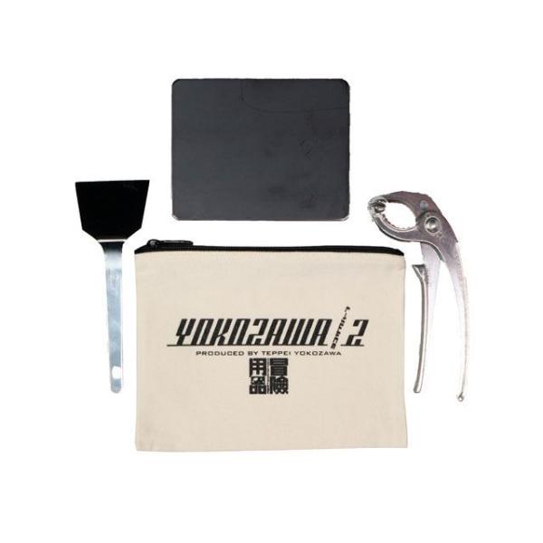 ●メーカー名：冒険用品 / Boken yohin(ボウケンヨウヒン)●商品名：ヨコザワテッパン ハーフモデルJANコード：4573207293019約120×約148×4.5 mm約580g専用袋・テコ・ヤットコ・油紙・取り扱い説明書ヨコ...