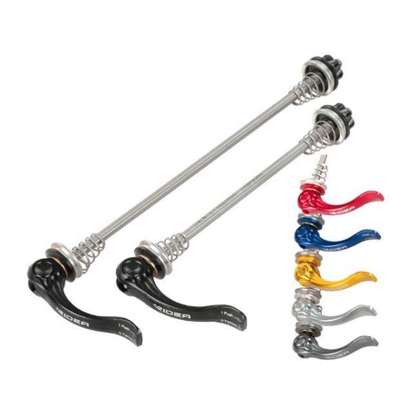 ●メーカー名：リデア（自転車） / RIDEA(リデア)●商品名：ES3D-100/140 Ti Quick Release MTB F100/R140●カラー：シルバーメーカー品番：ES3D-100/140JANコード：451067671...