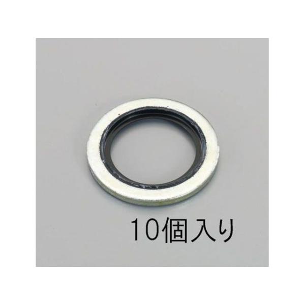 ●メーカー名：エスコ / ESCO●商品名：5/8” シールワッシャー（10個）メーカー品番：EA423MX-5JANコード：4548745222142備考■材質…ニトリルゴム■金属部材質…鉄■BSP…5/8”■外径×厚み…31.75×2....