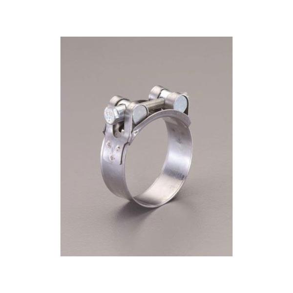 ●メーカー名：エスコ / ESCO●商品名：40- 43mm Tボルトクランプ（1個）メーカー品番：EA463SC-143JANコード：4550061157640備考■材質…バンド：ステンレス、ボルト：スチール■厚み…1.0mm■バンド幅…...