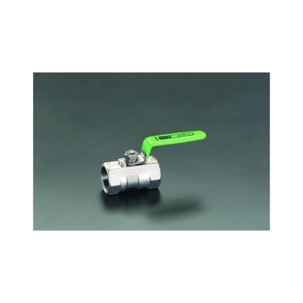 ●メーカー名：エスコ / ESCO●商品名：Rc1・1/2” ボールバルブ（ステンレス製）メーカー品番：EA470AC-14JANコード：4518340546257備考■ねじサイズ（PT）…1・1/2”■最高圧力…常温の水・油・ガス（※）：...