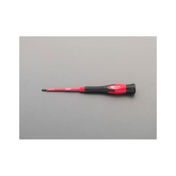 ●メーカー名：エスコ / ESCO●商品名：＃ 0x75mm + ドライバー（精密用・絶縁）メーカー品番：EA552ET-2JANコード：4550061289068備考■軸長…75mm■全長…145mm■先端…（＋）＃0■1000V絶縁■絶...