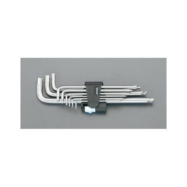 ●メーカー名：エスコ / ESCO●商品名：1.5-10mm Ball Hex-Plus キーレンチ（ステンレス製）メーカー品番：EA573WS-90JANコード：4518340679672備考■セット内容…9本組EA573WS-1.5 1...