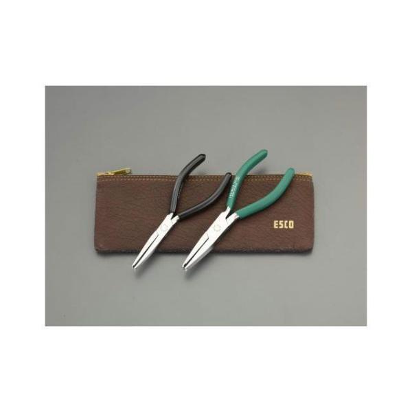 ●メーカー名：エスコ / ESCO●商品名：Eリングプライヤーセットメーカー品番：EA590EL-10JANコード：4548745840094備考■2本セット（袋付）■材質…高炭素鋼■精密機器の軸部など、狭所のEリングの着脱に■先端マグネット付
