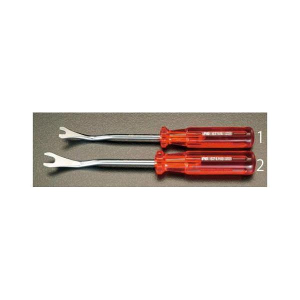 ●メーカー名：エスコ / ESCO●商品名：230mm クリップツールメーカー品番：EA604CE-2JANコード：4518340071353備考■口幅…9mm■全長…230mm■内装とクリップ自体にダメージを与えず作業できます。■車の内装...