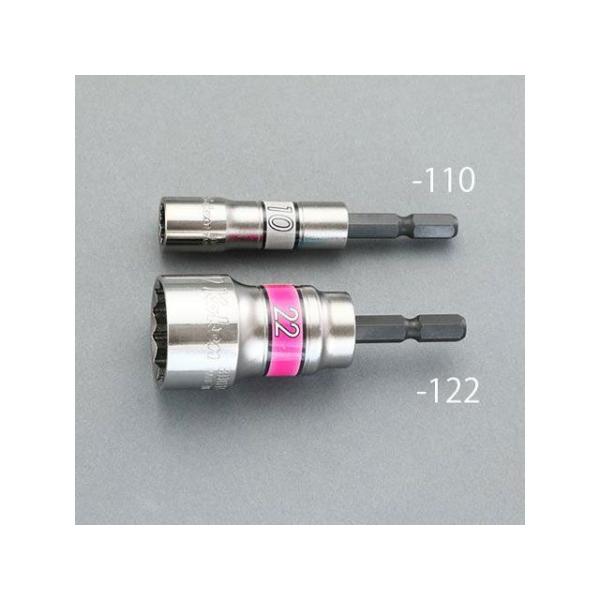 ●メーカー名：エスコ / ESCO●商品名：22mm 電ドルソケット（ショート）メーカー品番：EA612AB-122JANコード：4550061594490備考■対辺（mm）…22■外径（mm）…28.2■全長（mm）…77■六角シャンク…...